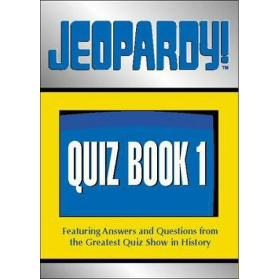Pre-Owned Jeopardy! Quiz Book 1 (Paperback) 0740707442 9780740707445 ...