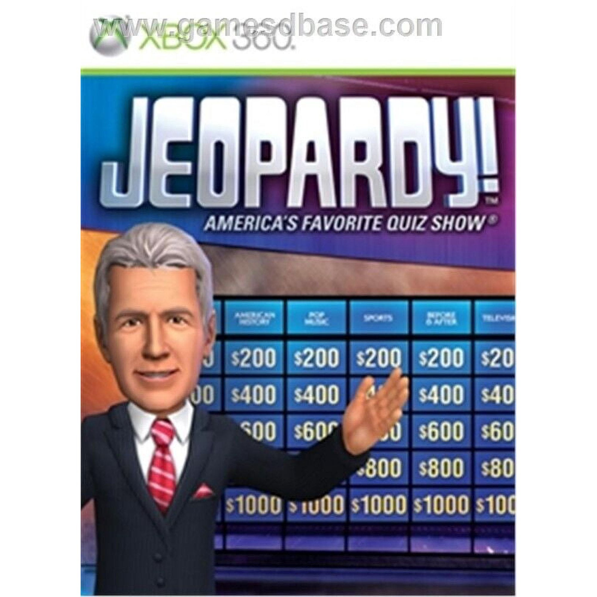 Pre-Owned Jeopardy! (Xbox 360) (Good) - Walmart.com