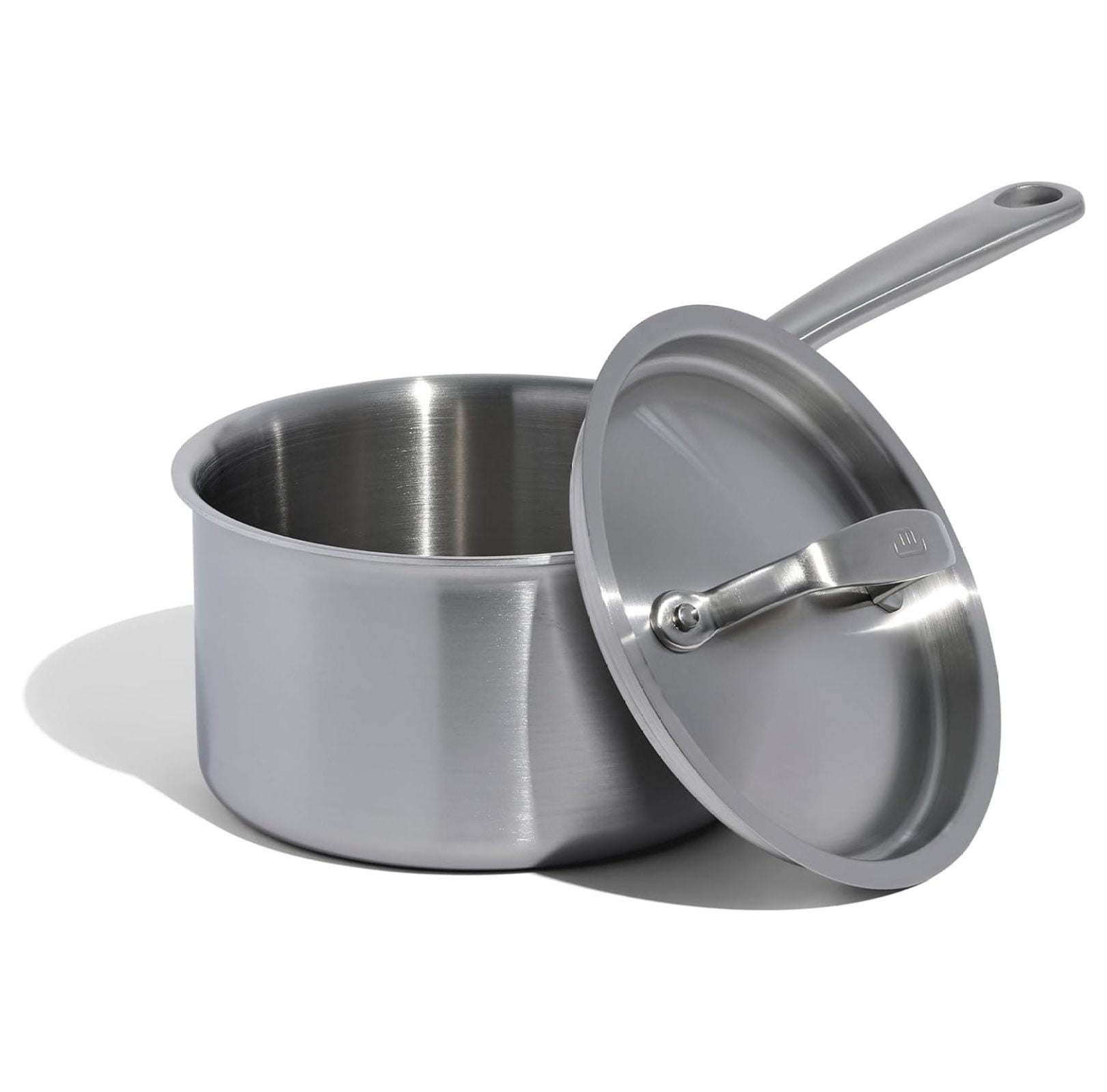 JepoIA Cookware - 2 Quart Stainless Steel Saucepan with Lid - 5 Ply ...
