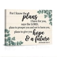 Jeremiah 29 11 Bible Verse Christian Scripture Quote Wooden Sign ...