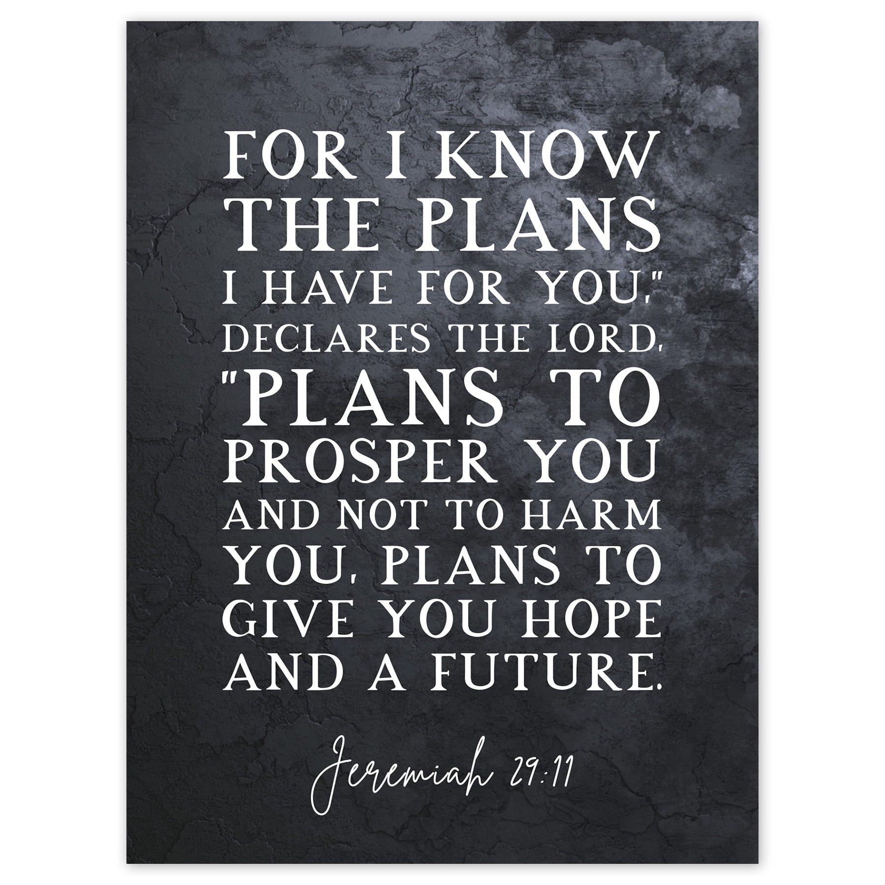 Jeremiah 29:11 I Know The Plans I have For You Plans to Give You Hope ...