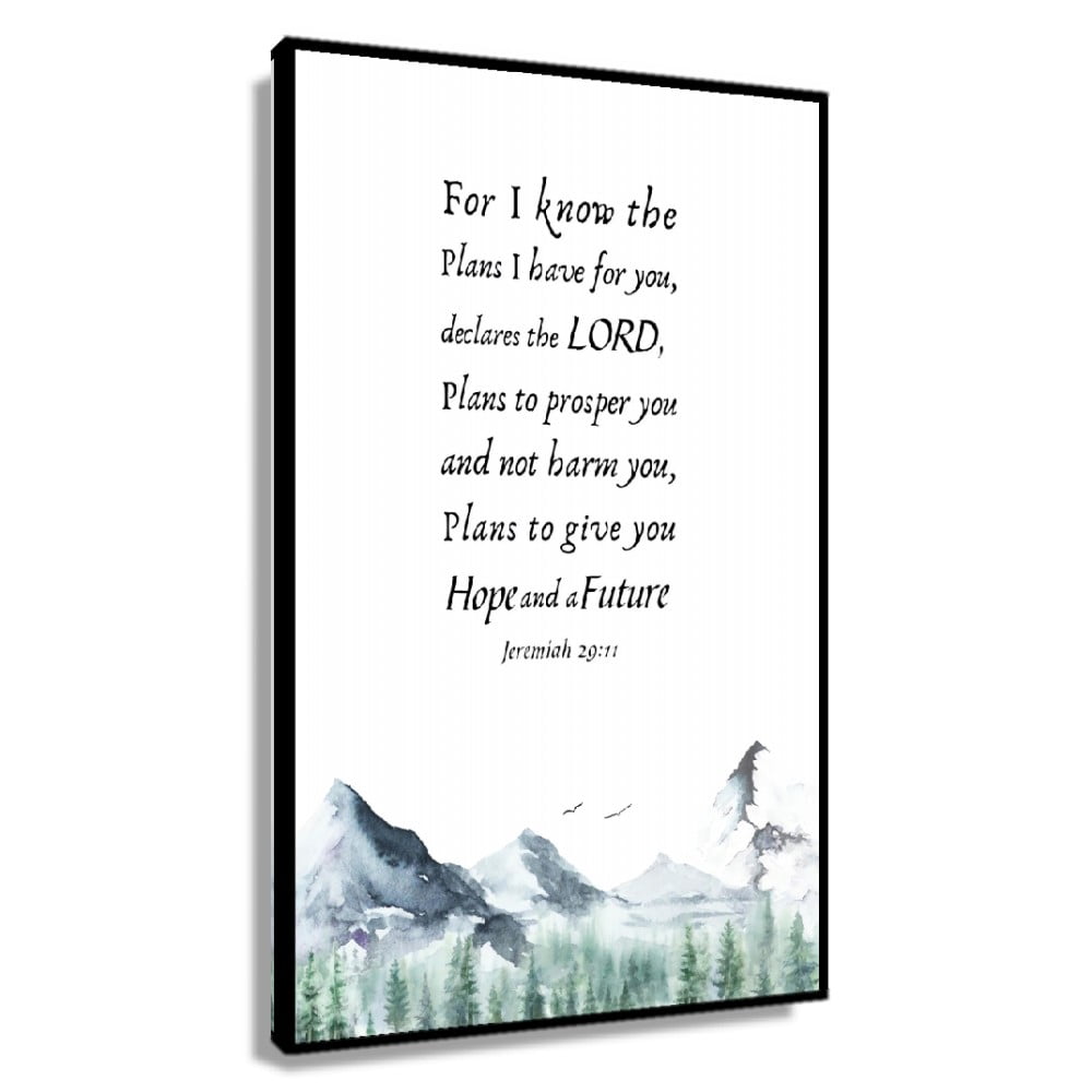 Jeremiah 29 11, for I Know The Plans I Have for You, Printable Bible ...