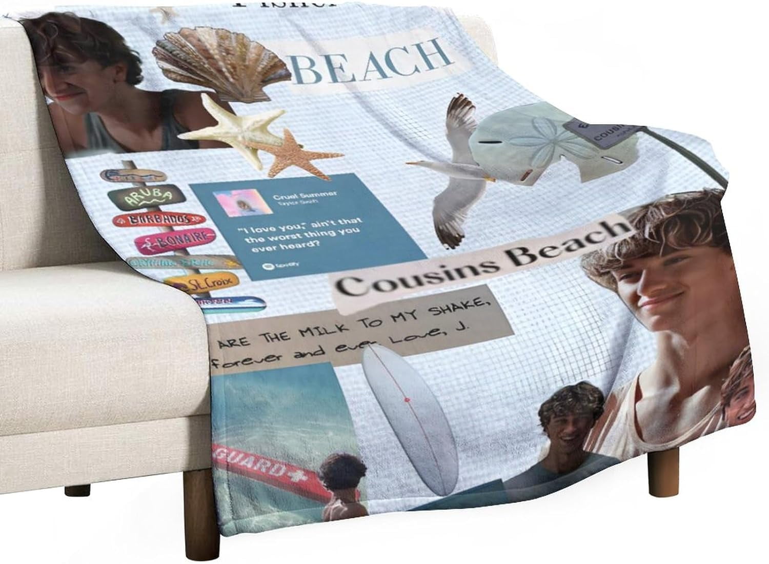 Jeremiah Actor Fisher The Summer I Turned Pretty TSITP 40"x50" Thow ...