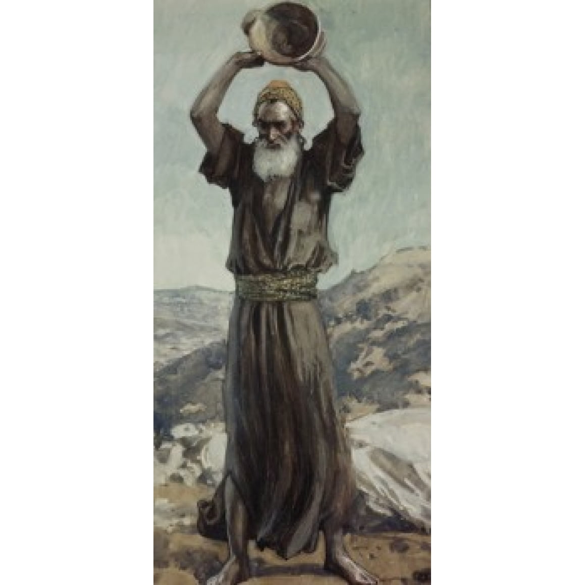 Jeremiah, James Tissot (1836-1902 French), Jewish Museum, New York, USA Poster Print (18 x 24 ...