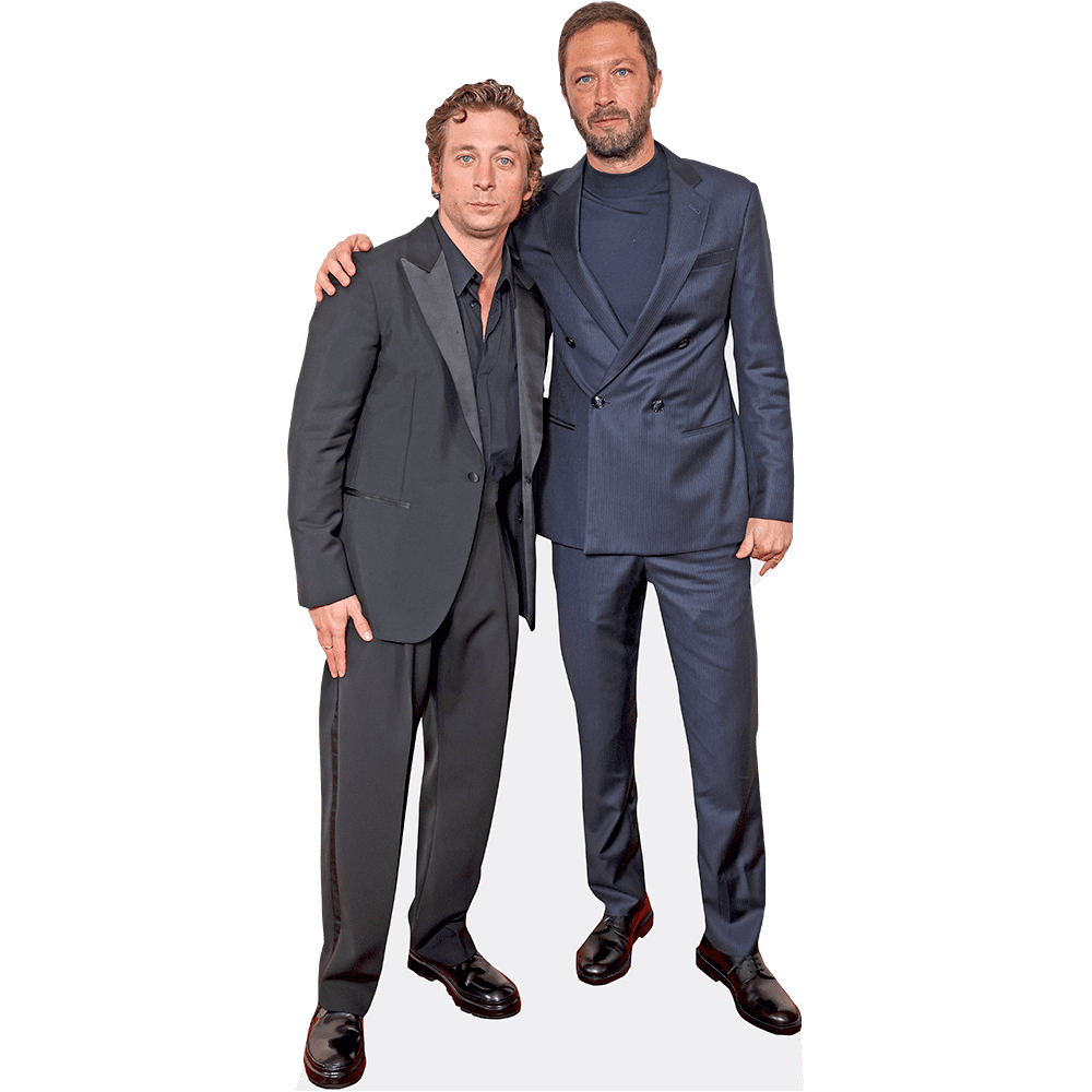 Jeremy Allen White And Ebon Moss-Bachrach (Duo 2) Mini Celebrity Cutout ...