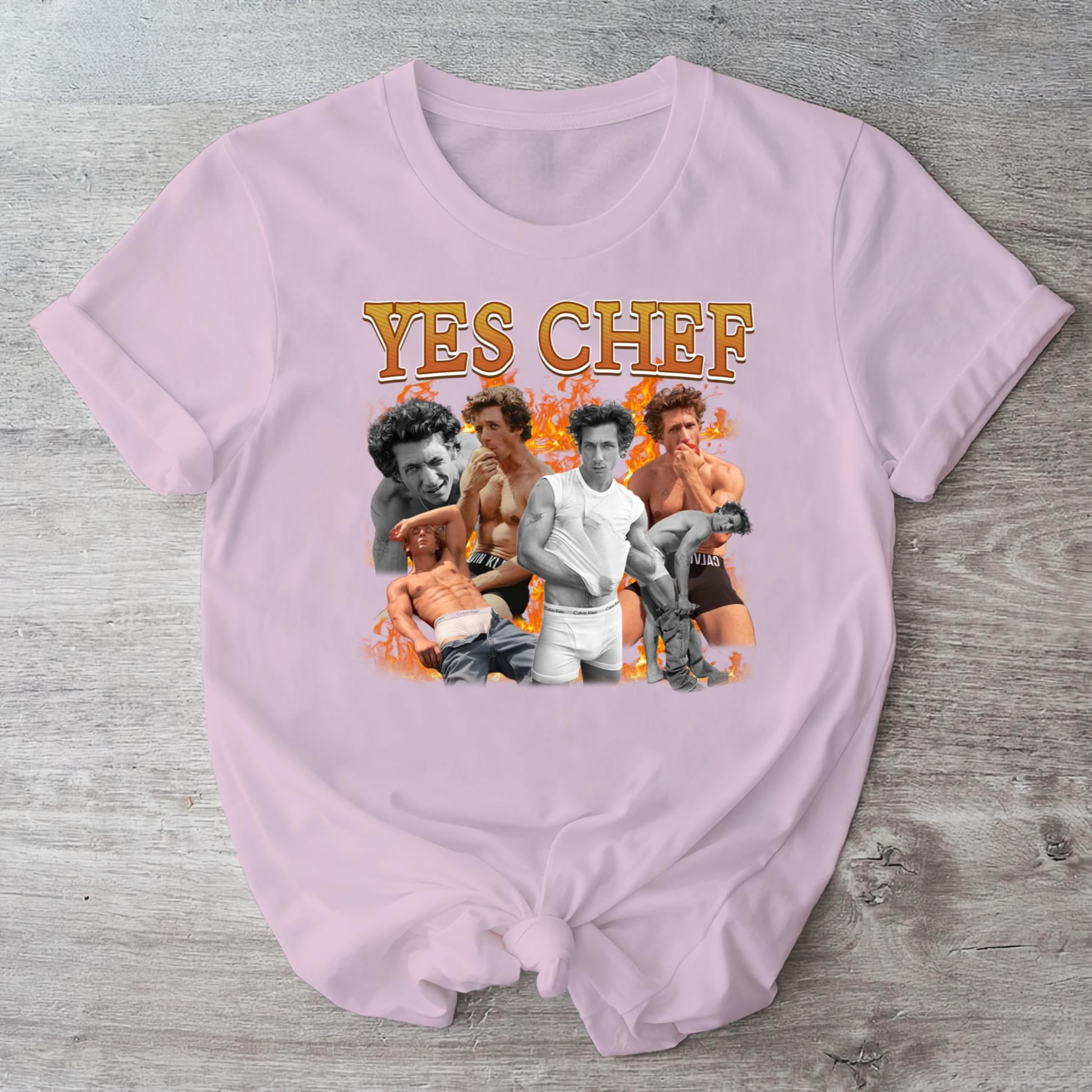 Jeremy Allen White Calvin Klein Yes Chef shirt-TH39192 - Walmart.com