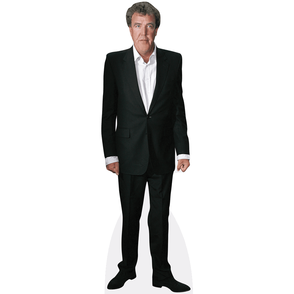 Jeremy Clarkson (Black Suit) Mini Cardboard Cutout Standee - Walmart.com