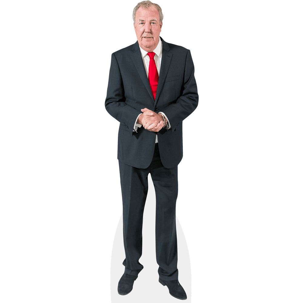 Jeremy Clarkson (Red Tie) Mini Cardboard Cutout Standee - Walmart.com
