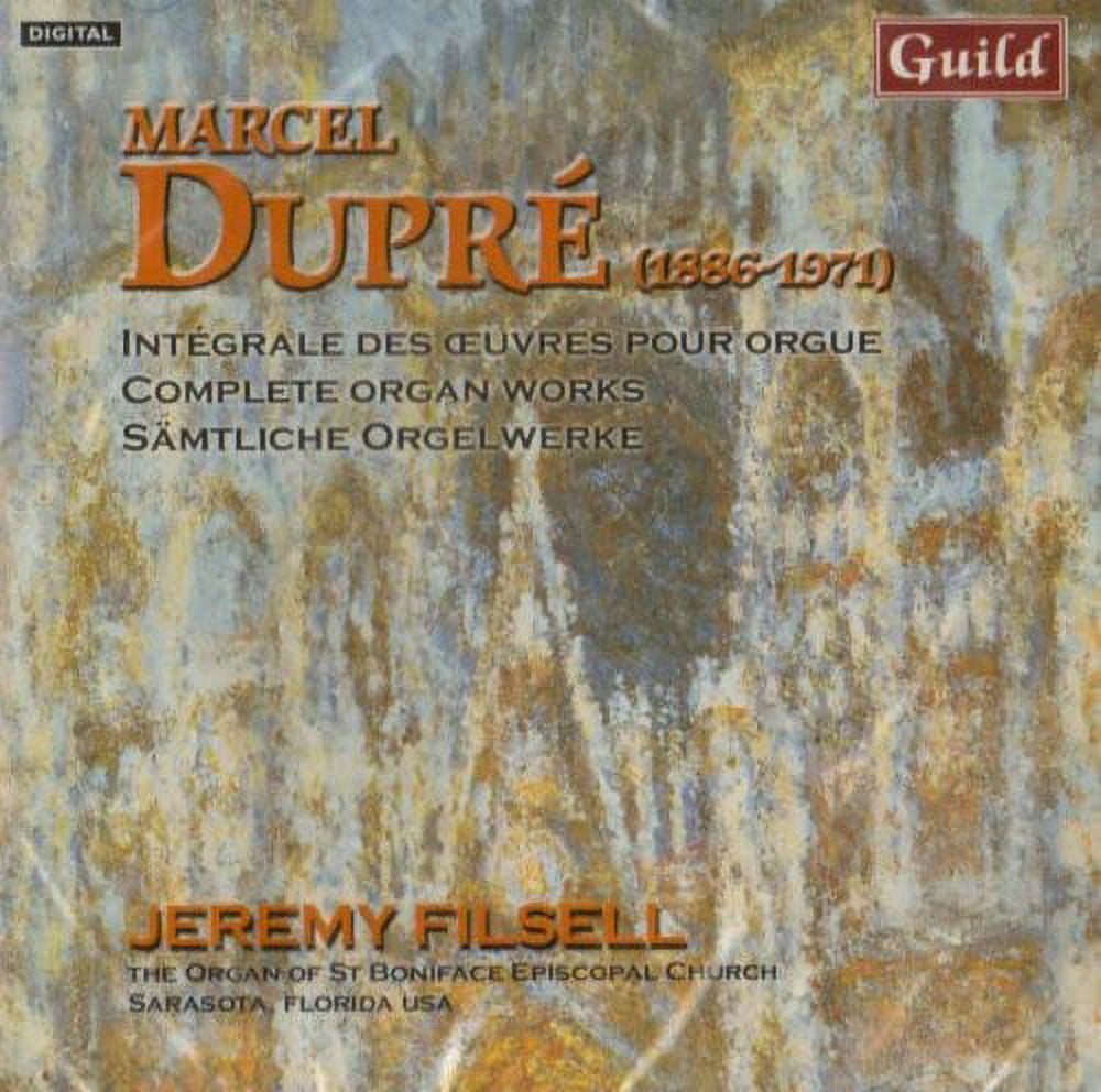 Jeremy Filsell - Dupre, Marcel : Marcel Dupre (1886-1971) Integrale Des ...