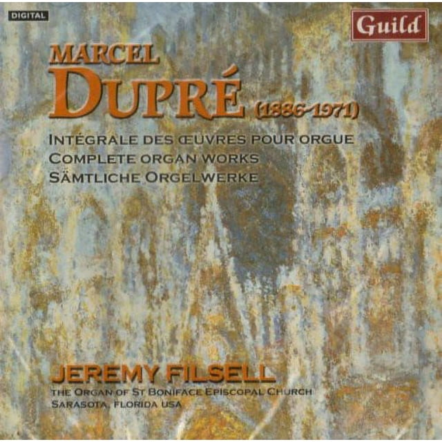Jeremy Filsell - Dupre, Marcel : Marcel Dupre (1886-1971) Integrale Des ...