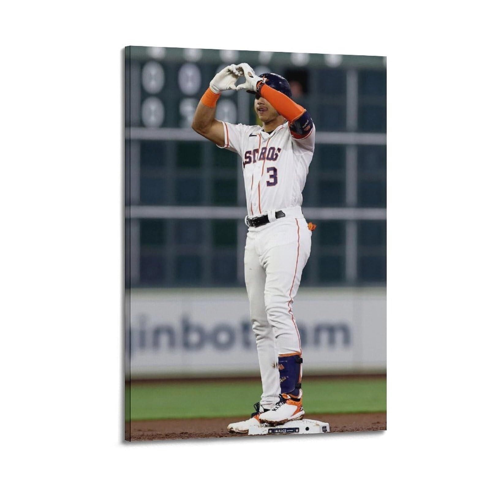 Jeremy Pena Baseball Playe Canvas Poster Poster Album Cover Posters for ...
