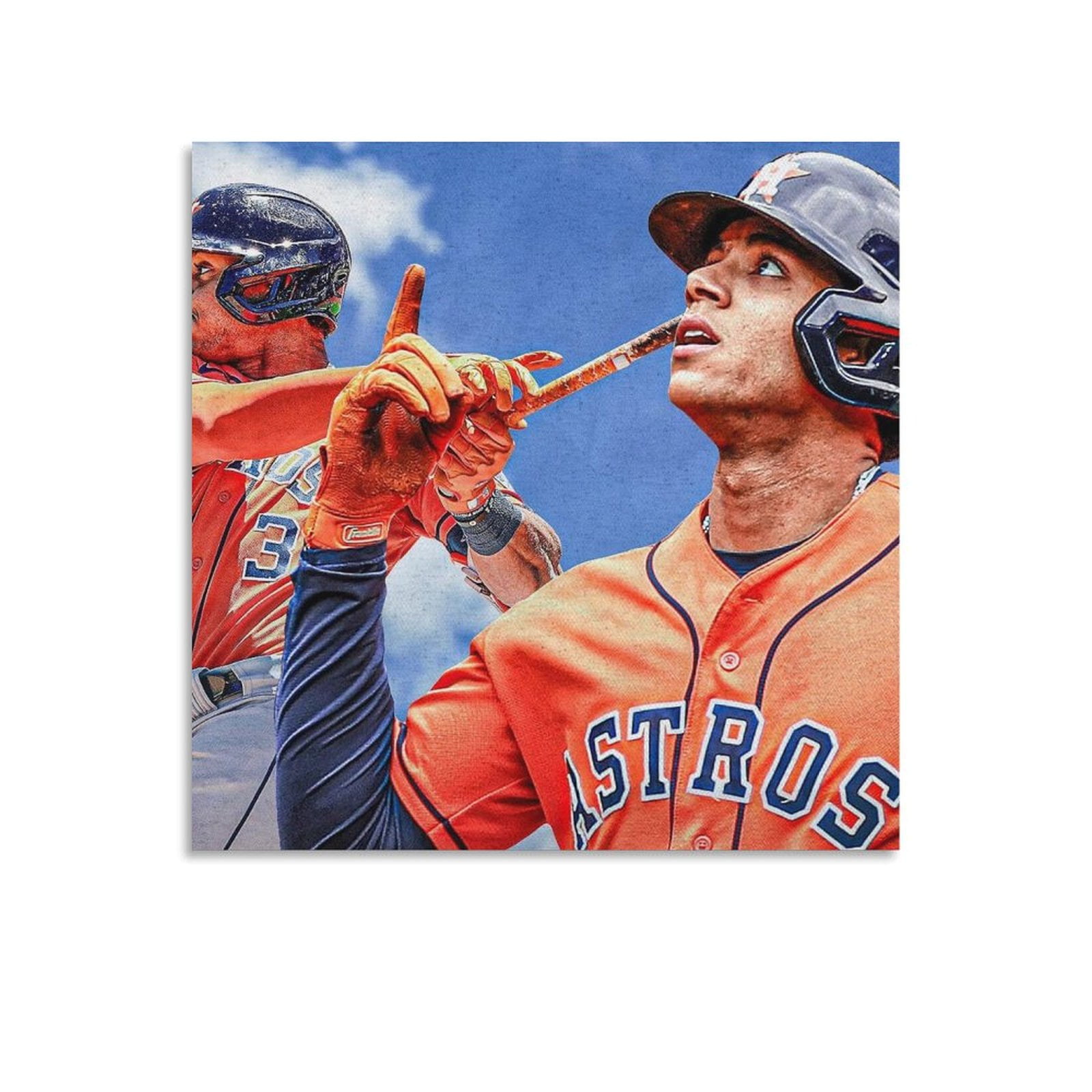 Jeremy Pena Baseball Professional Baseball Player Poster Poster Cool ...