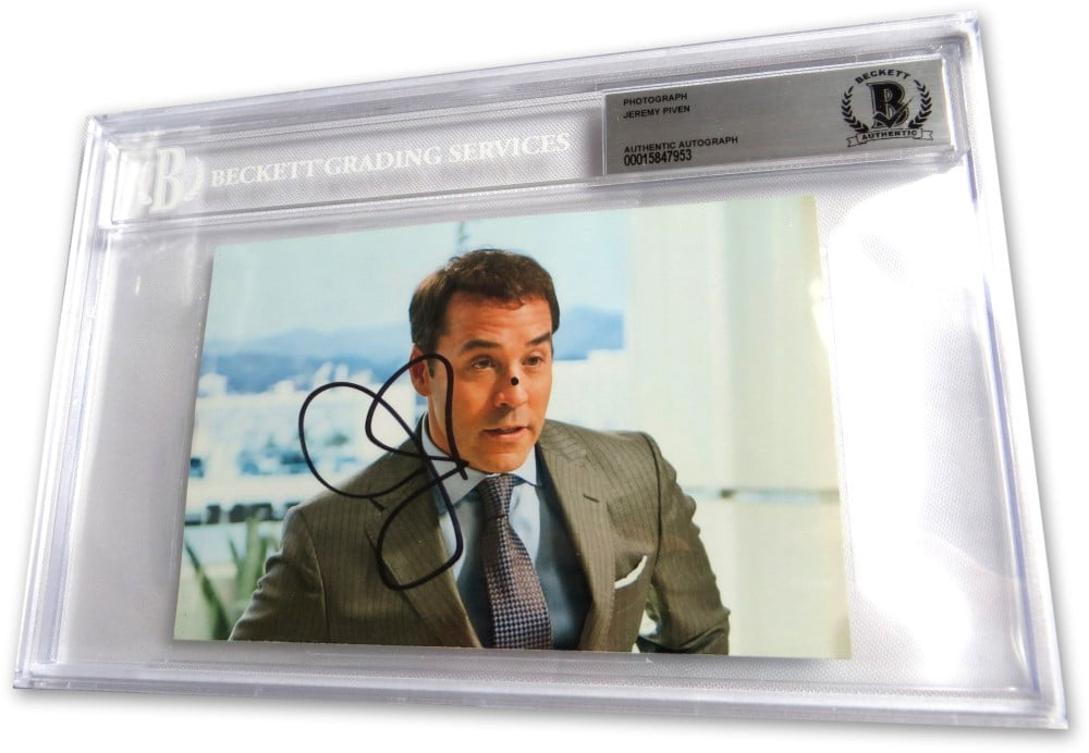 Jeremy Piven Signed Autographed 4X6 Photo Entourage Ari Gold BAS 7953 ...