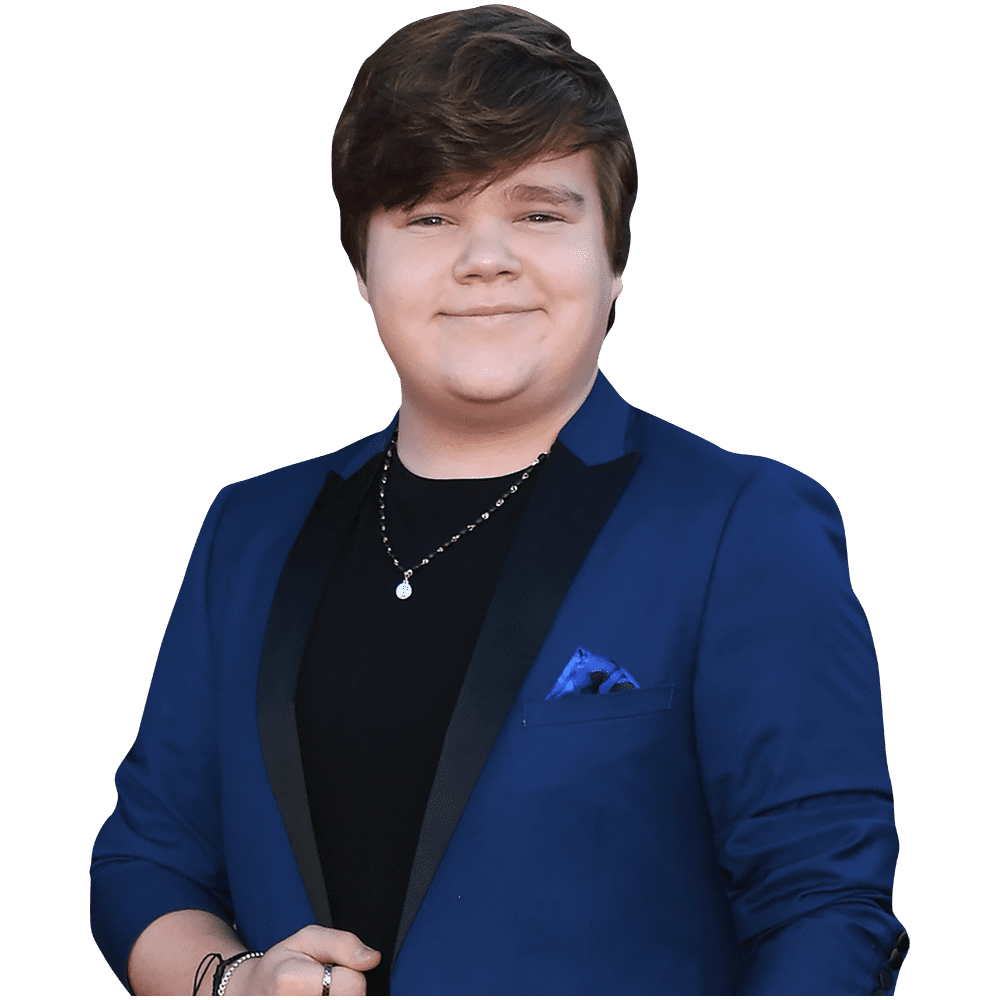 Jeremy Raymond Taylor (Blue Suit) Half Body Buddy Cutout - Walmart.com