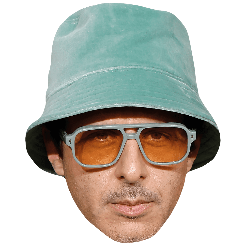 Jeremy Strong (Bucket Hat) Big Head. Larger than life mask. - Walmart.com