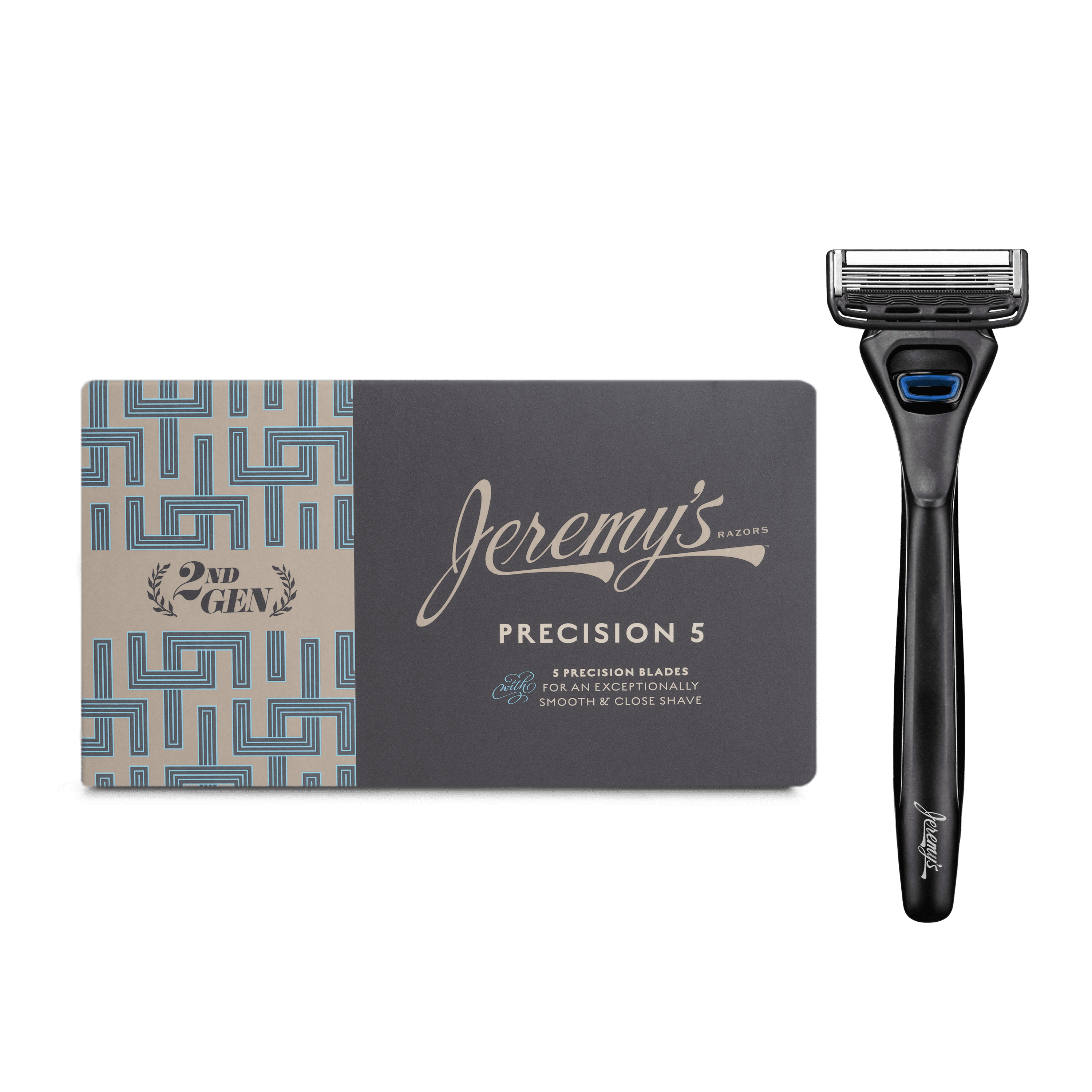 Jeremy’s Razors 5-Blade Precision 5 Razor for Men with Precision ...