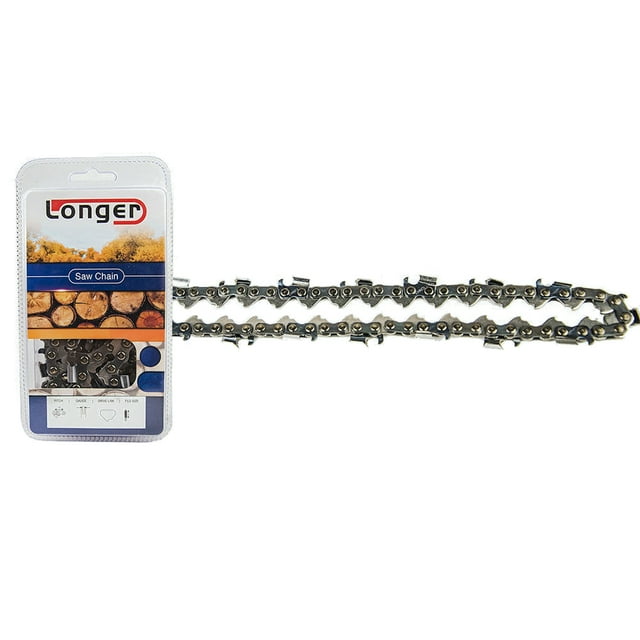 Jeremywell 10'' R40 Chainsaw Chain Blade, 40 Drive 3/8" LP, 0.043 ...