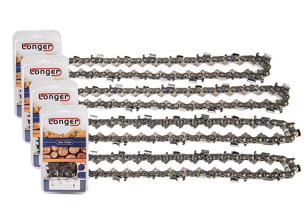 Jeremywell 16 Inch Chainsaw Chain Blade 57 Drive Links 3/8" LP Pitch 0. ...