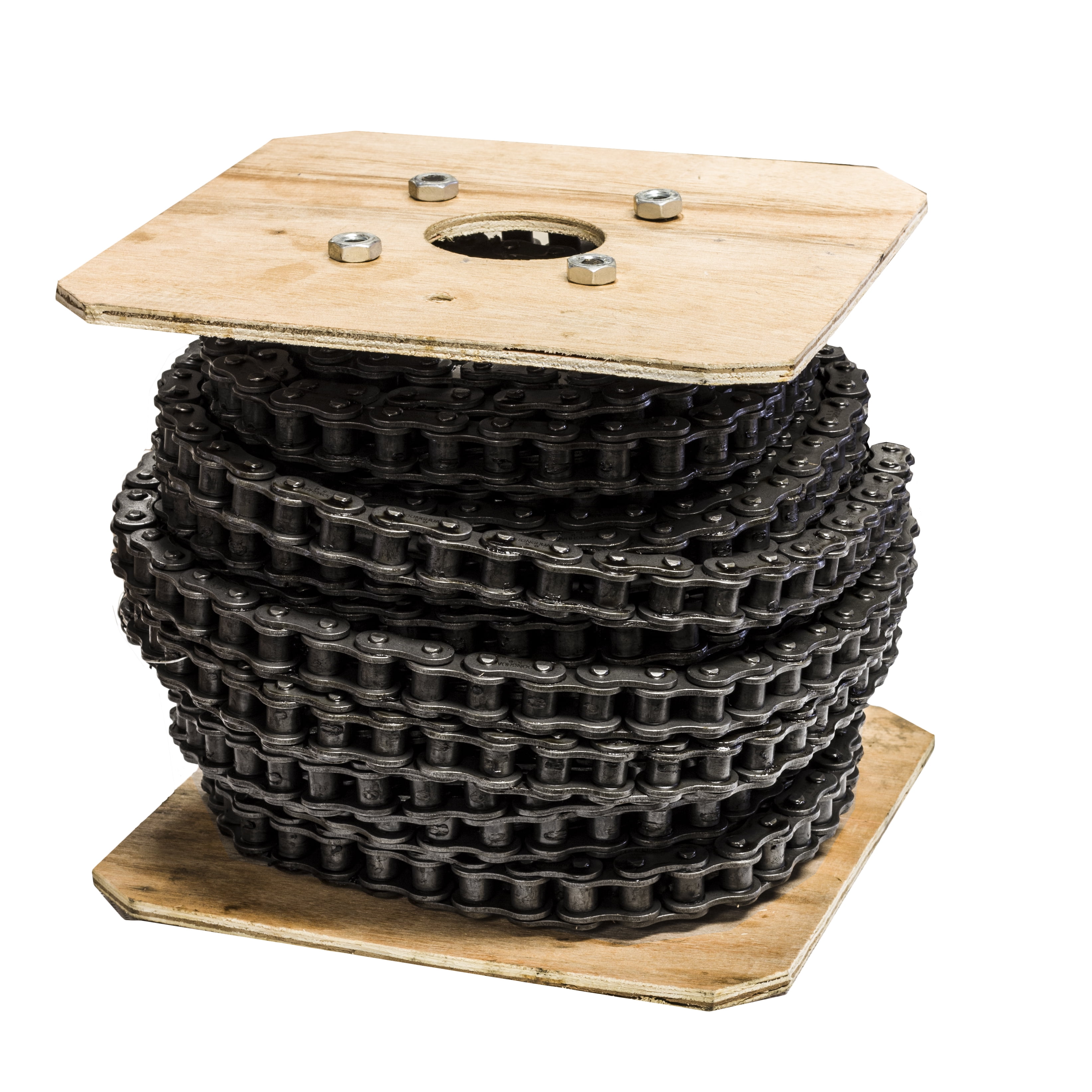 Jeremywell #35 Roller Chain 100 Feet + 10 Master Links for Go Karts ...