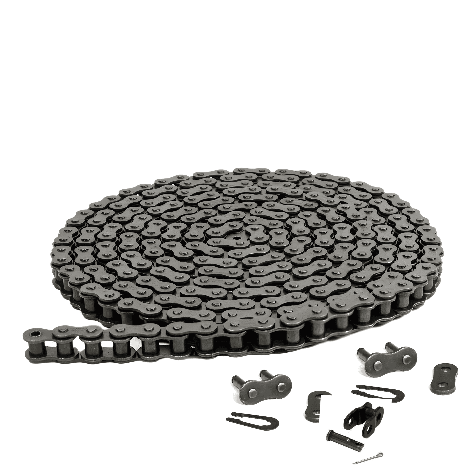 Jeremywell #35 Roller Chain 5 Feet (159 Links) + 2 Master and 1 Offset ...