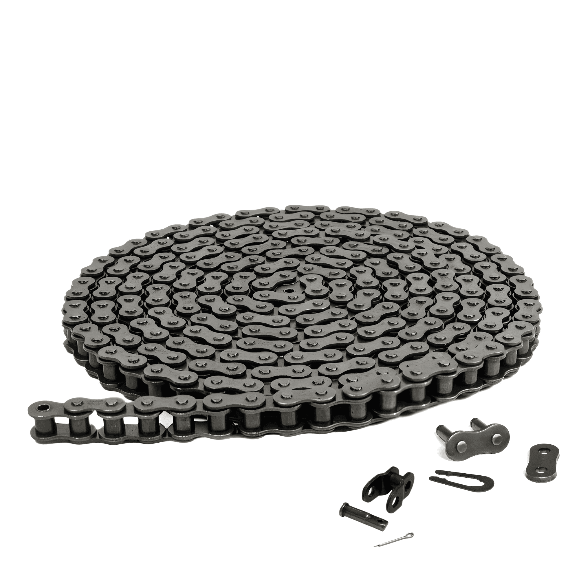 Jeremywell 41 Roller Chain 5 Feet with 1 Connecting Link + 1 Offset ...