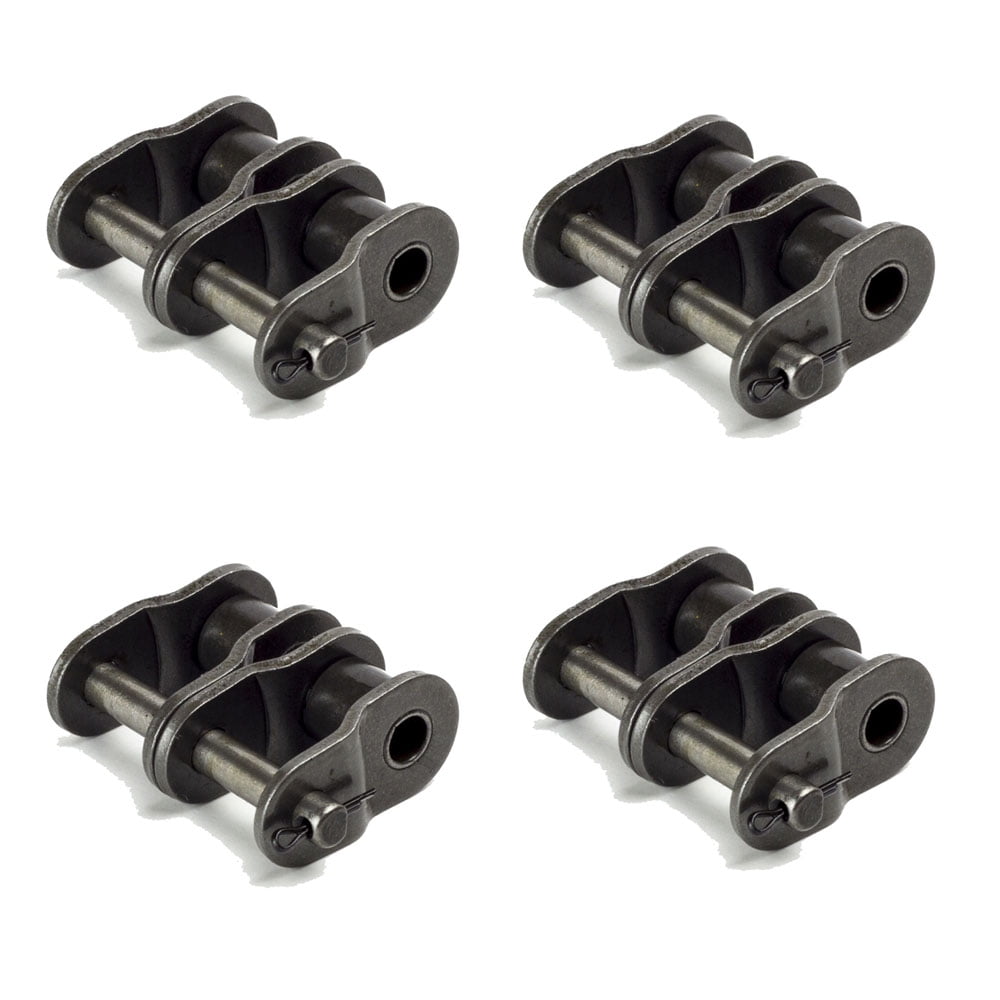 Jeremywell 50-2 Double Strand Roller Chain Offset Link (4 PIECES ...