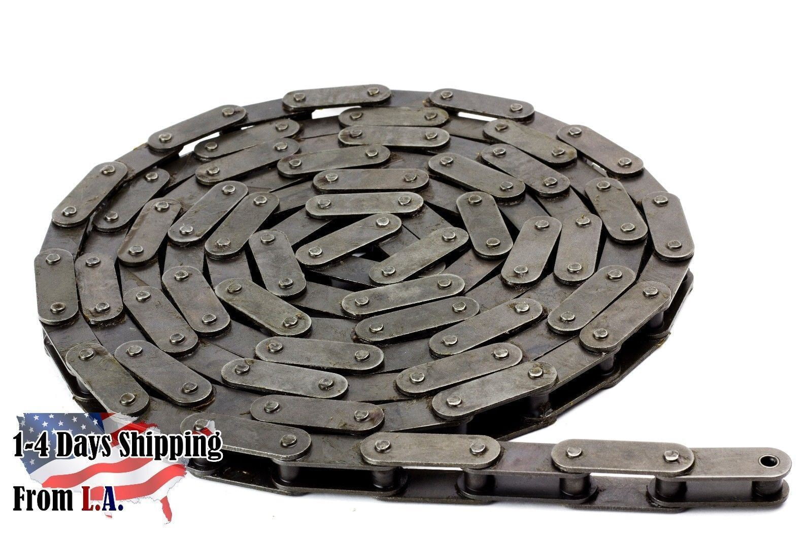 Free Shipping! Jeremywell C2080 Conveyor Roller Chain 10 Feet with 1 ...