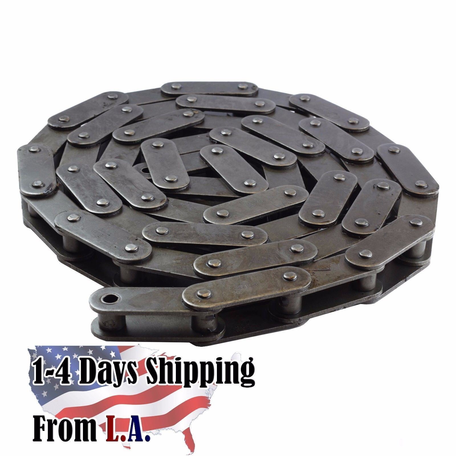 Jeremywell C2160H Heavy Duty Conveyor Roller Chain 10 Feet with 1 ...