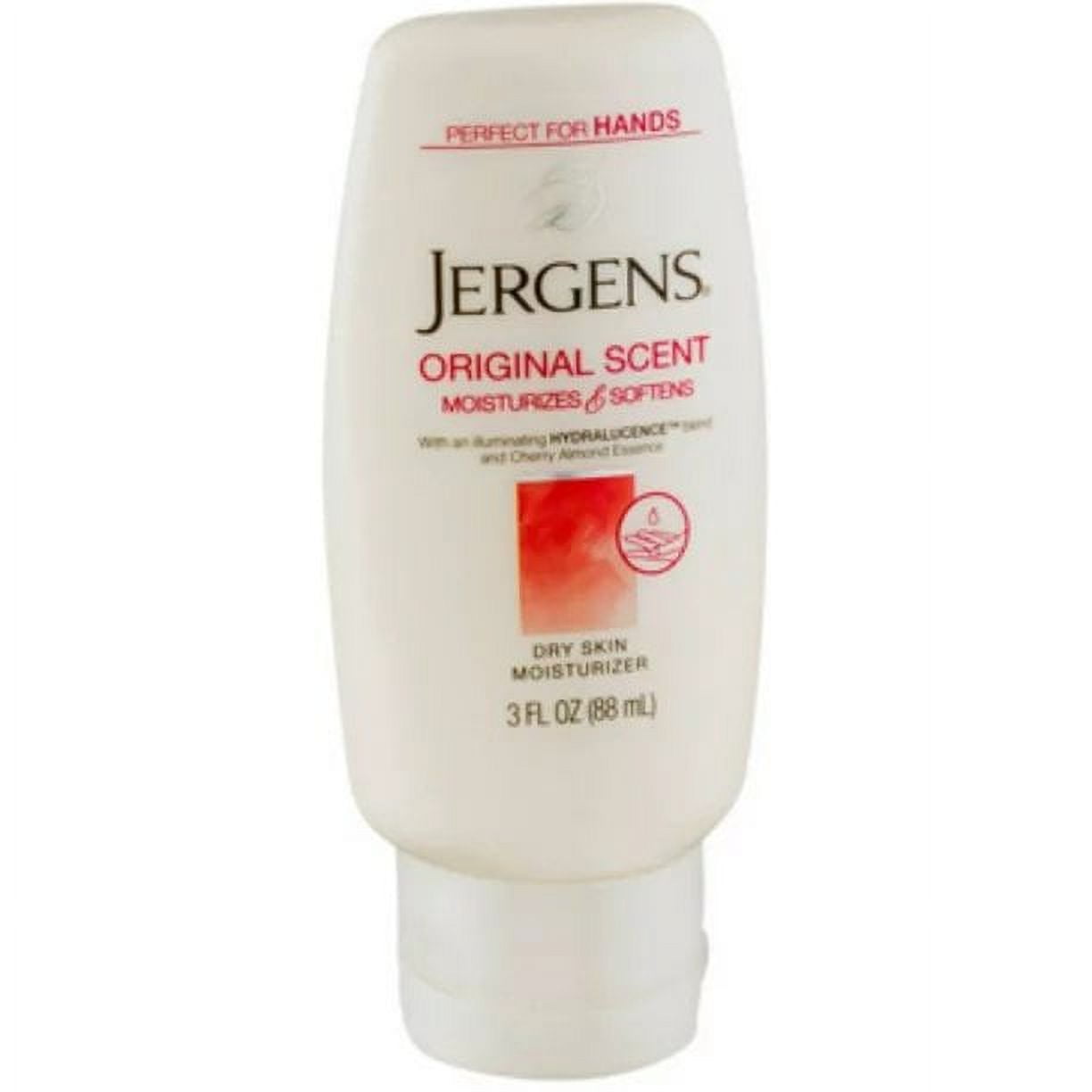 Jergens Original Scent Cherry-Almond Moisturizer 3 oz (Pack of 6 ...