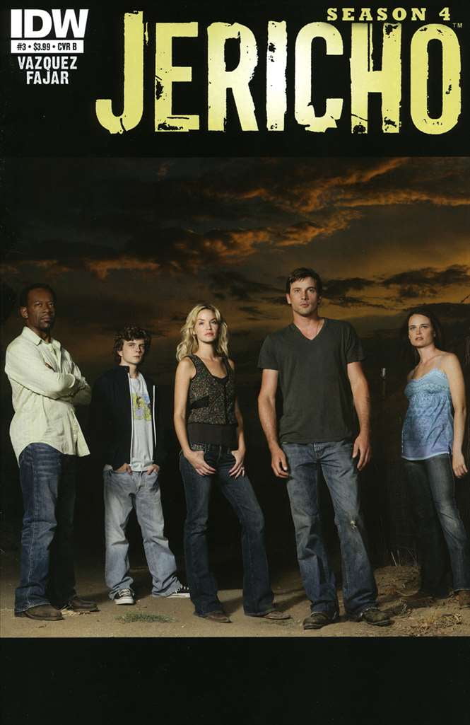 Jericho Season 4 #3B VF ; IDW Comic Book - Walmart.com