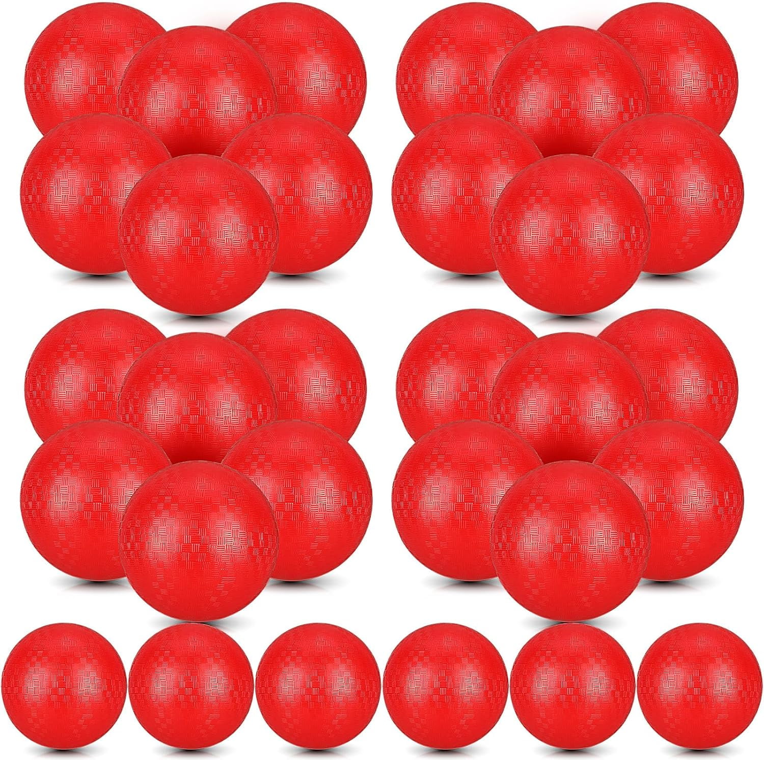 Jerify 40 Pack 8.5 inch Playground Balls Bulk Colorful Inflatable ...