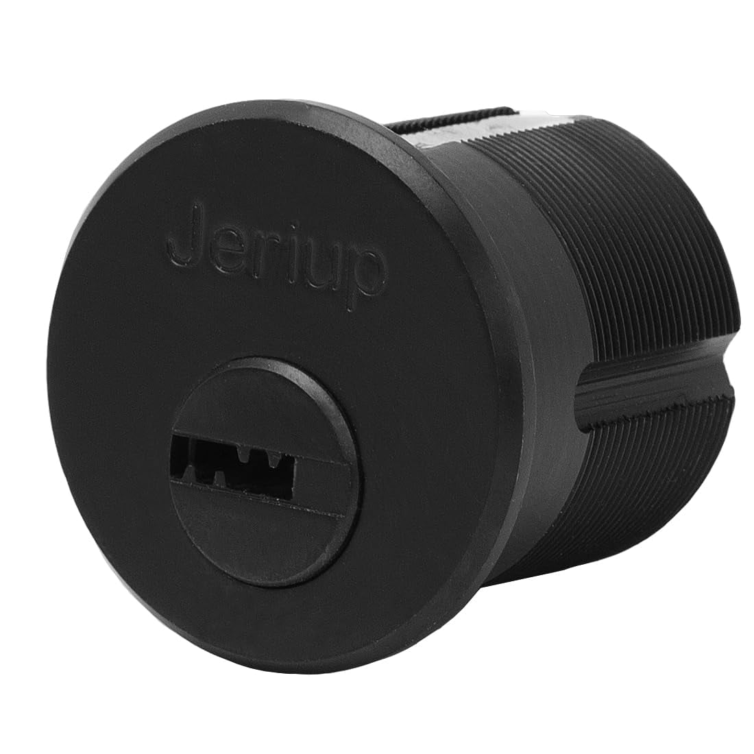 Jeriup 1-1/4"(Overall Length: 32mm) Oil Rubbed Bronze Mortise Cylinder ...