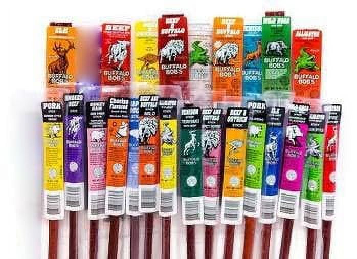 Jerky Dynasty The Ultimate YPF5 27-Piece Exotic Jerky Gift Buffalo Bob ...