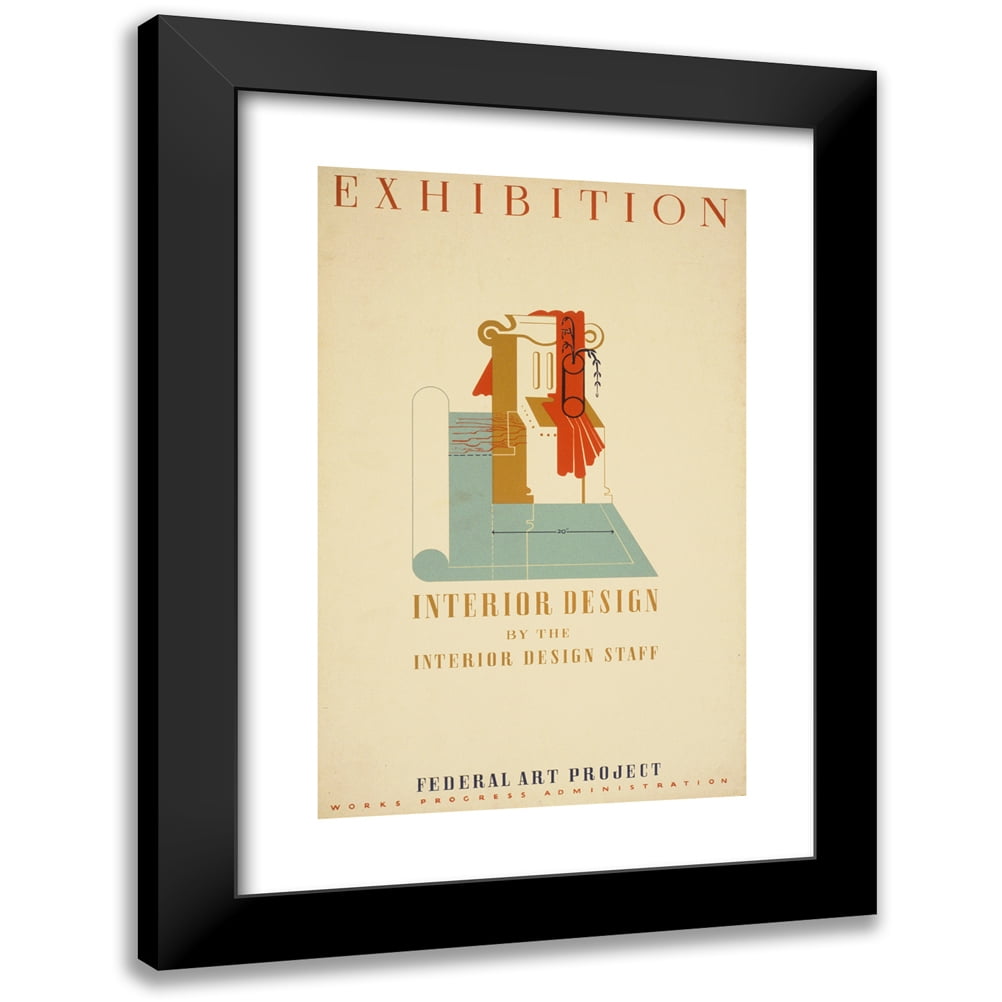 Jerome Henry Rothstein 17x24 Black Modern Framed Museum Art Print ...