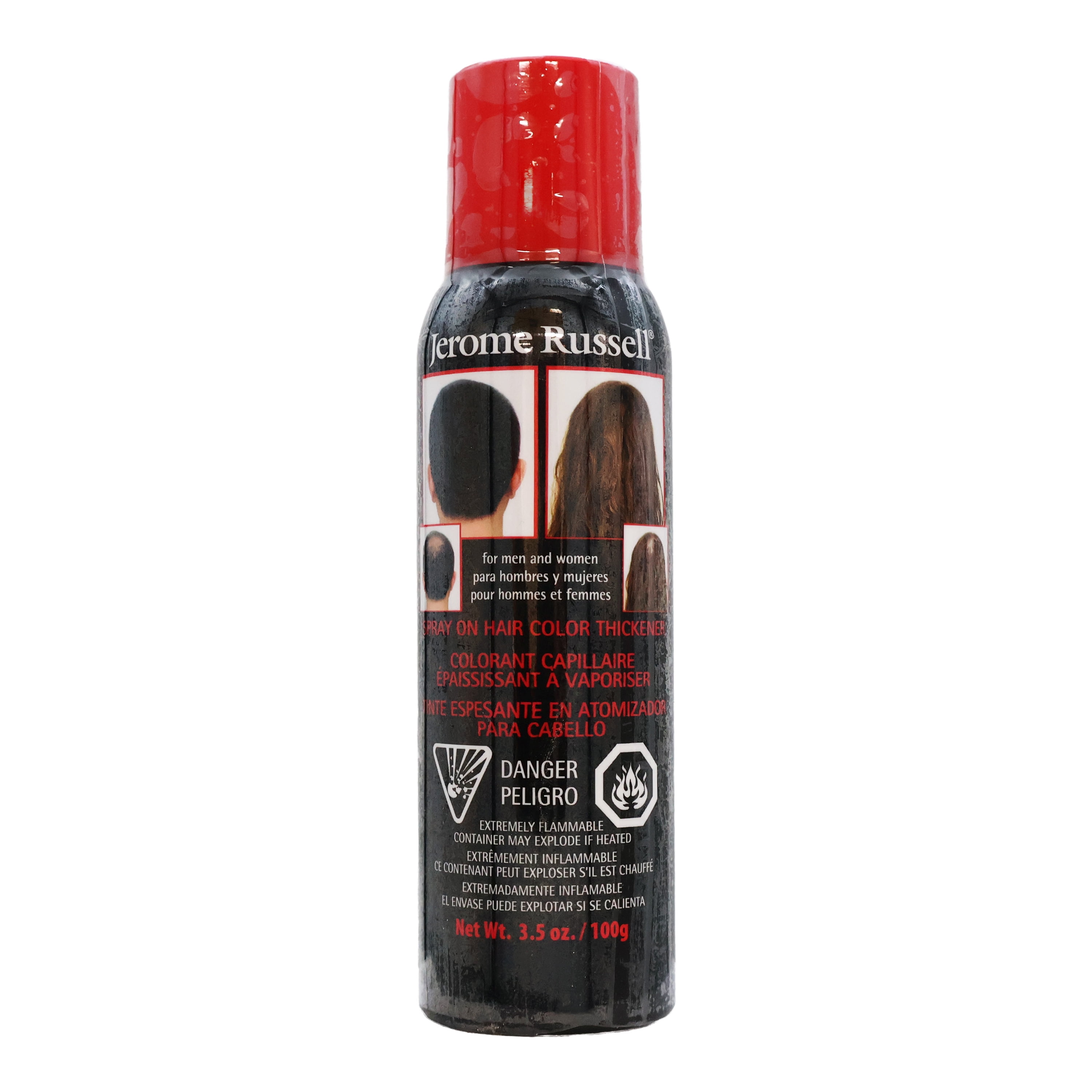 Jerome Russell Hair Color Thickener for Thinning Hair, Medium Brown, 3. ...