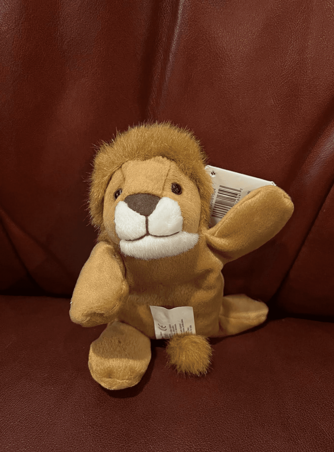 Jerry Elsner Co Plush Lion Bean Bag 4" New With Tags VTG - Walmart.com