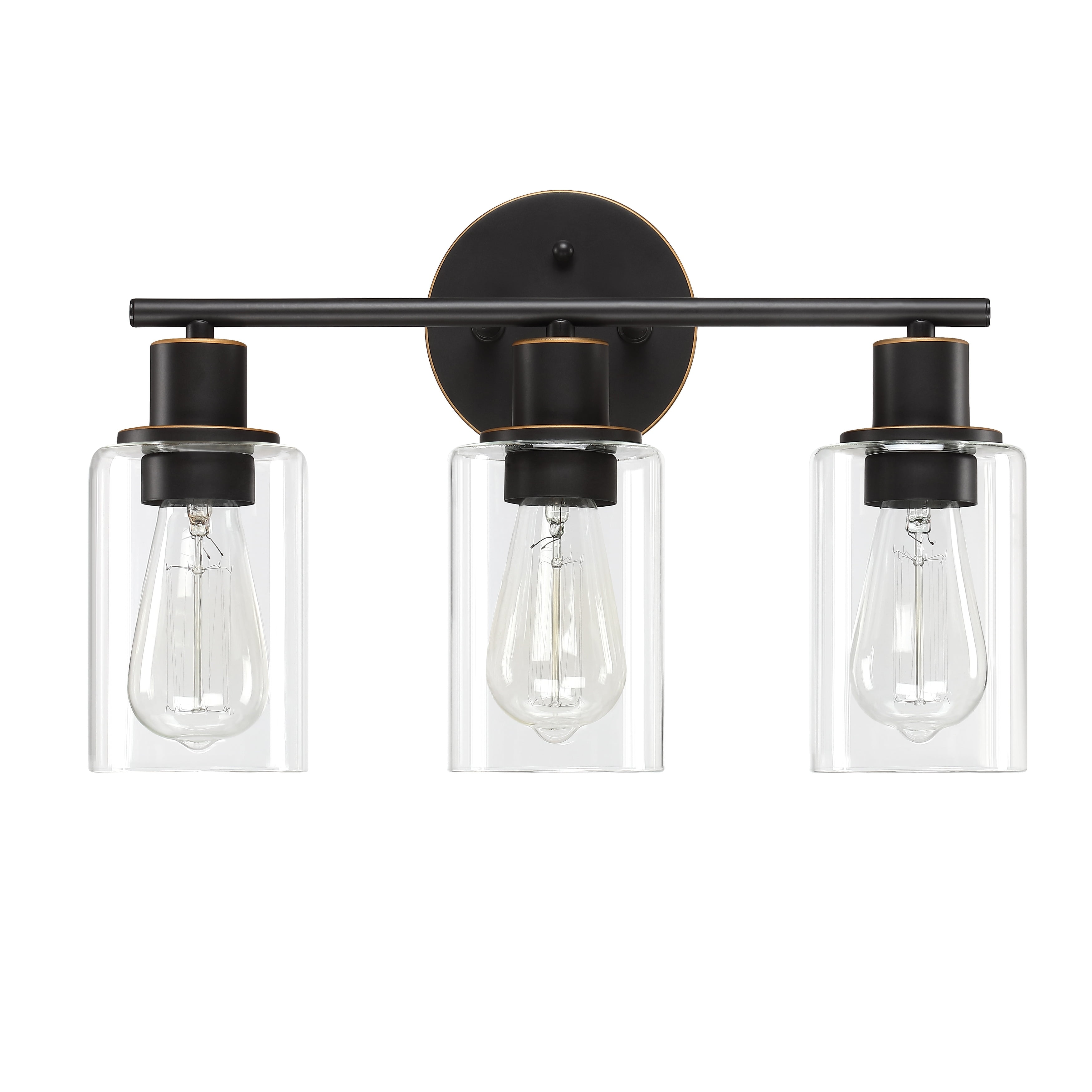 Jerry Guo 3-Light Vanity Light Oil Rubbed Bronze - Walmart.com