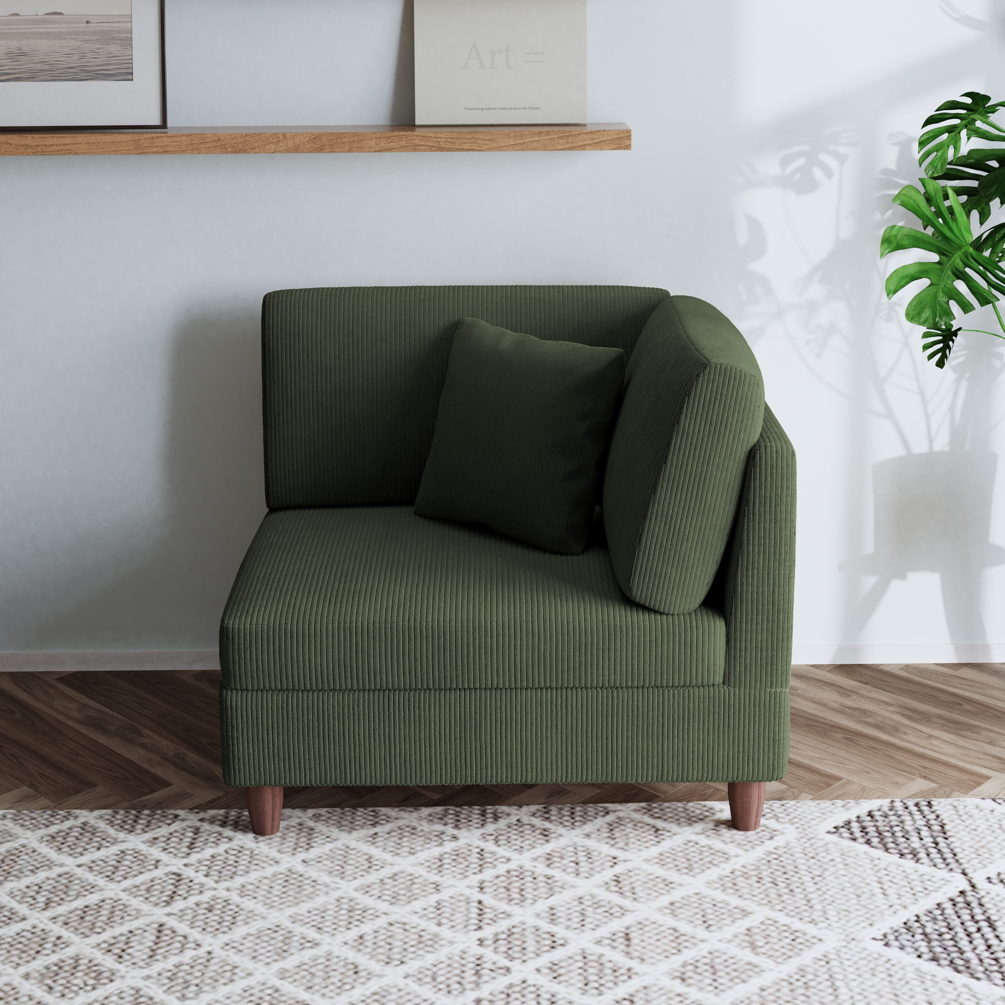 Jerry Guo Free Combination Multi-Shaped Corduroy Sofa Modular Corner ...