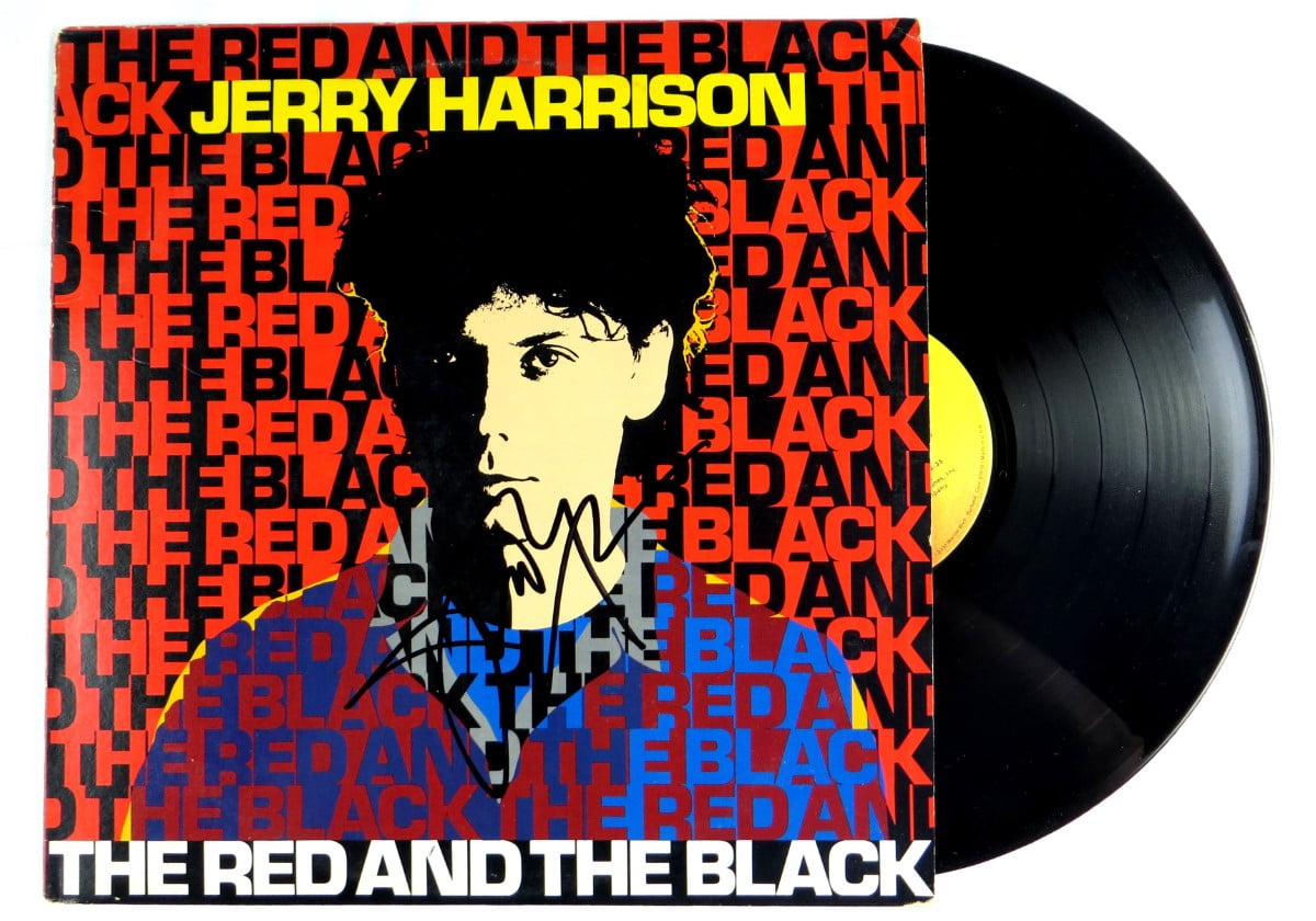 Jerry Harrison Signed Autographed Record Album The Red and the Black ...