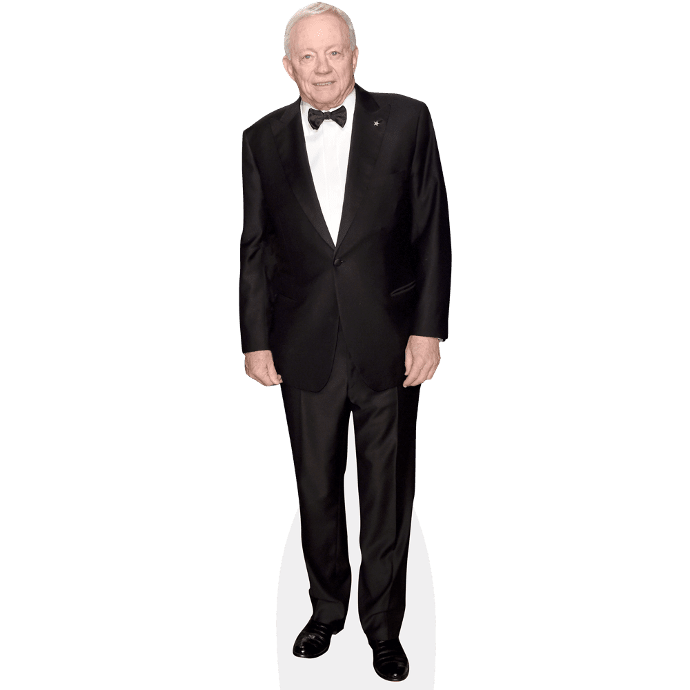Jerry Jones (Bow Tie) Lifesize Cardboard Cutout Standee - Walmart.com
