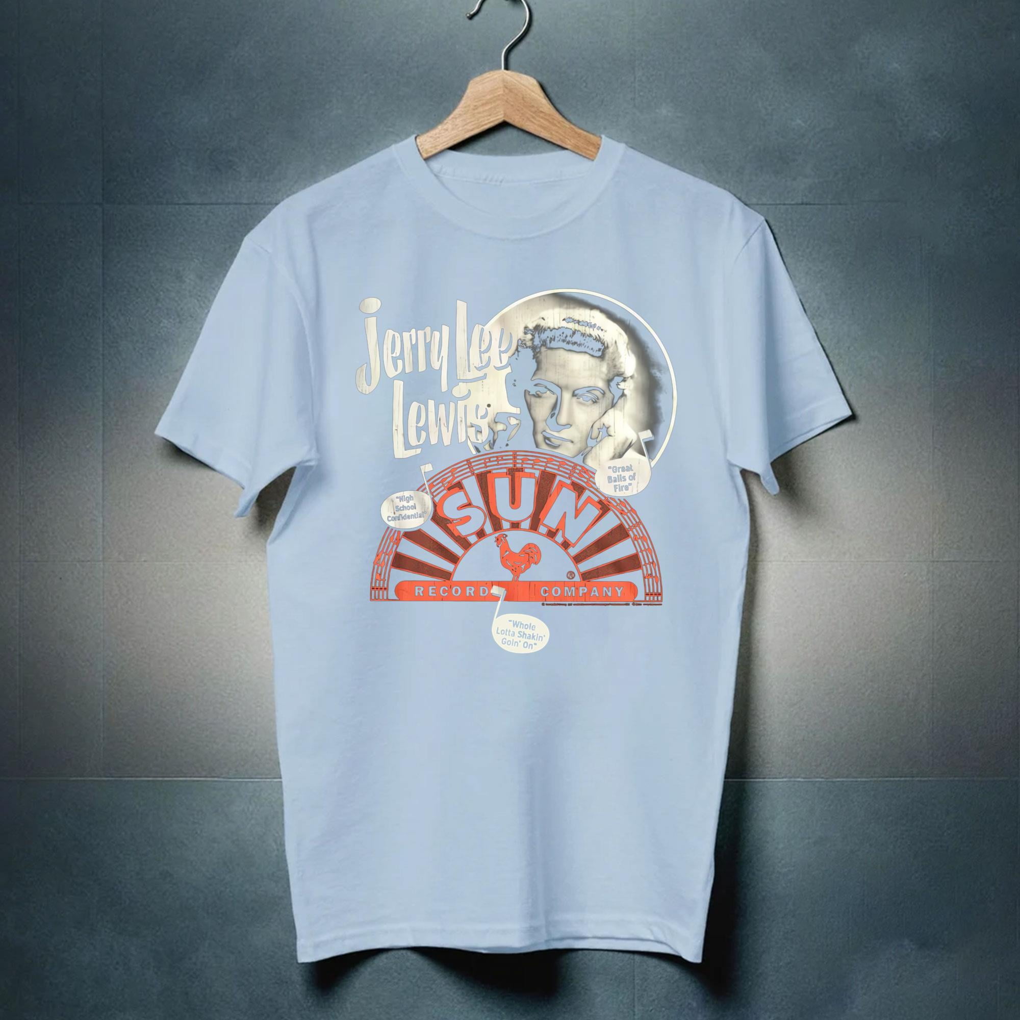 Jerry Lee Lewis Music Note Song Titles Music Shirt-TH16363 - Walmart.com