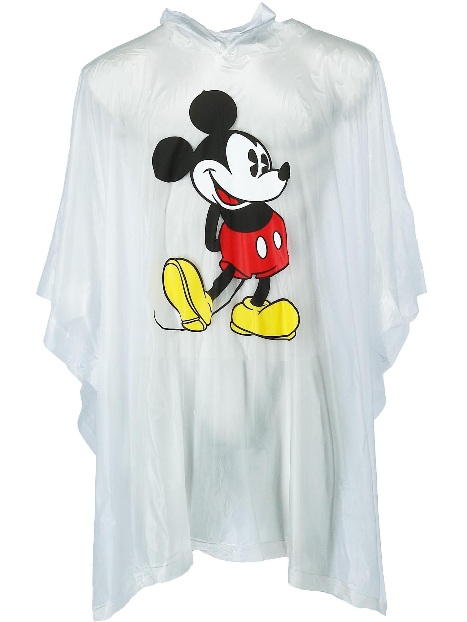 Jerry Leigh Disney Classic Mickey Mouse Rain Poncho - Walmart.com