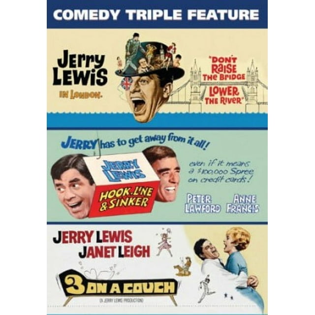Jerry Lewis Comedy Triple Feature (DVD) - Walmart.com