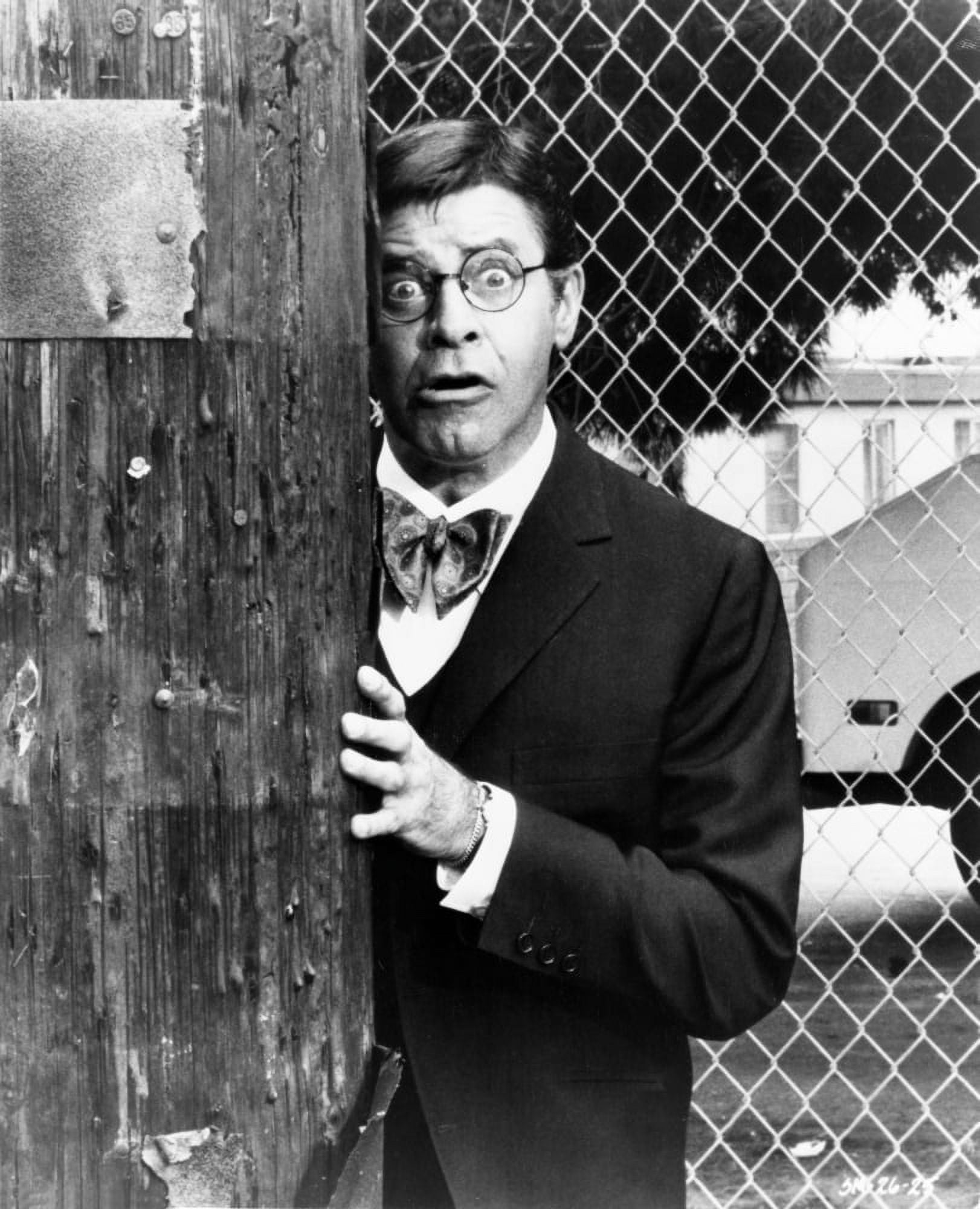 Jerry Lewis scared in glasses Photo Print (24 x 30) - Walmart.com