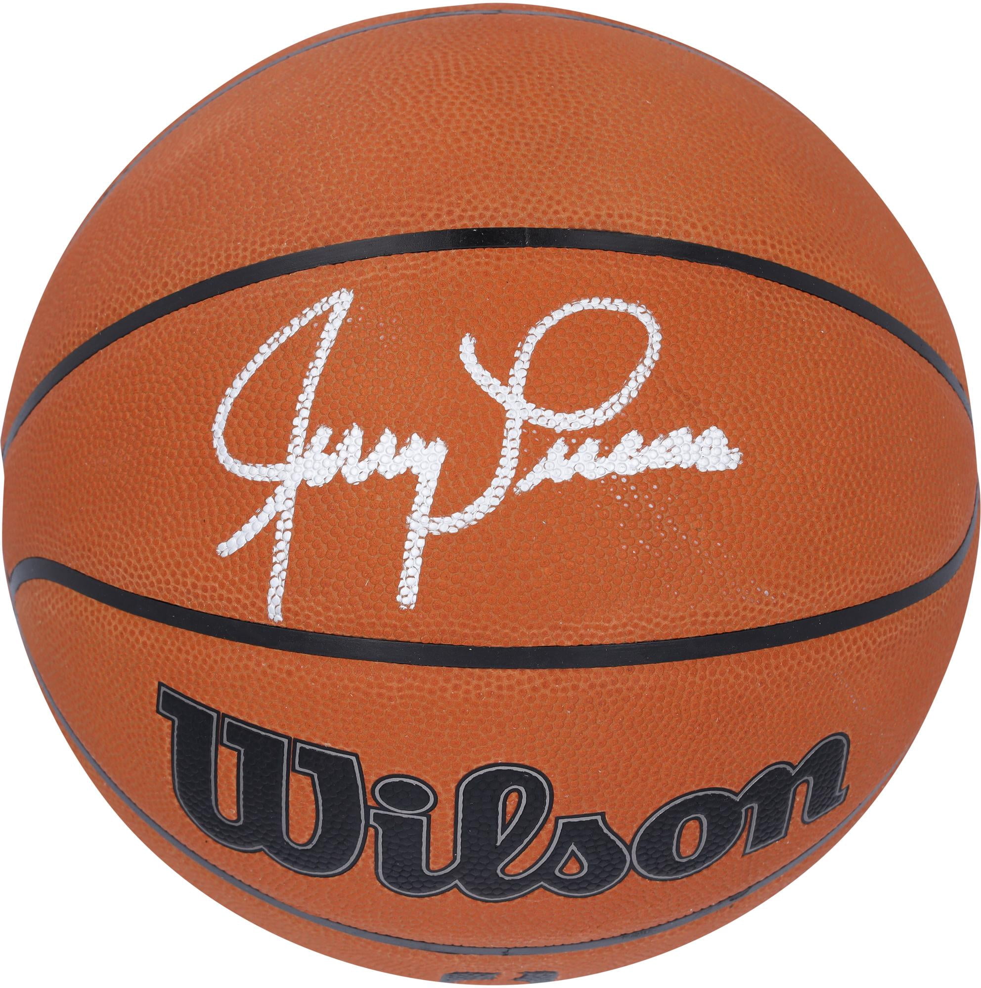 Jerry Lucas New York Knicks Autographed Wilson Official Game Basketball ...
