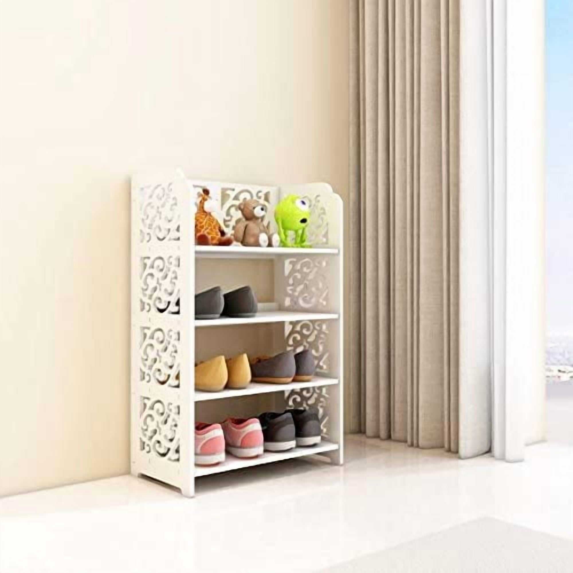 Jerry & Maggie - 3/4/5/6 Tier WPC Shoe Rack/Shoe Storage Stackable ...