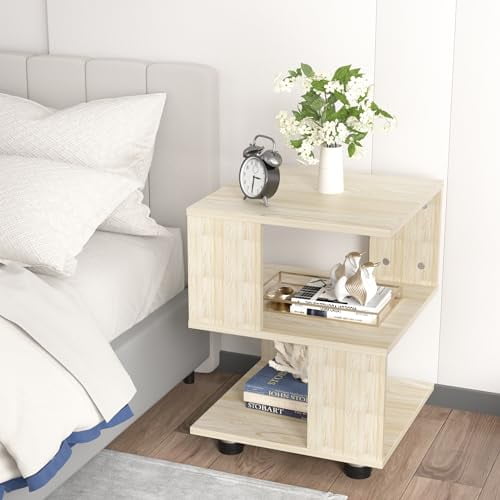 Jerry & Maggie Magic Cube Nightstand Decor, Modern Nightstand for ...