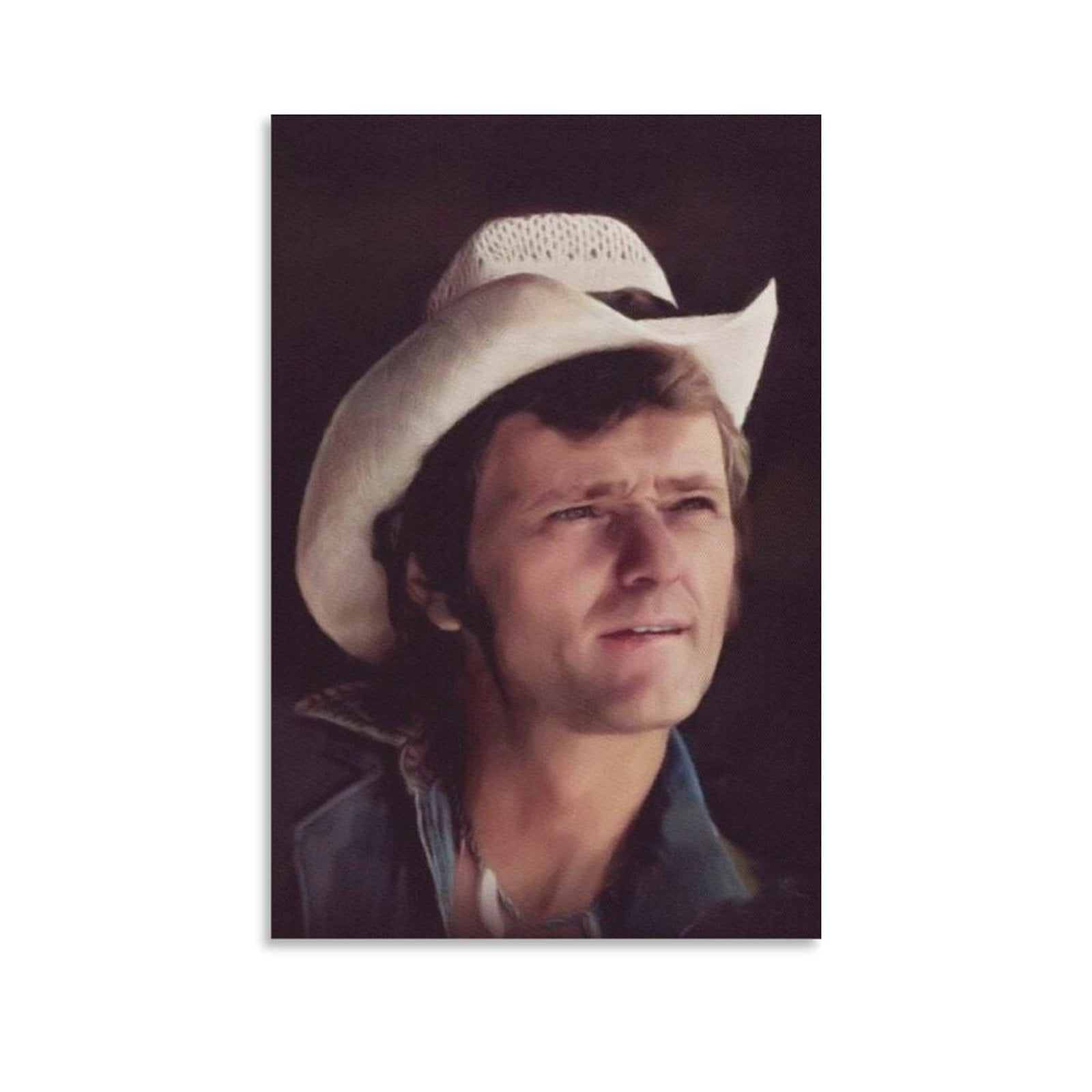 Jerry Reed Poster Canvas Poster Posters Wall Art Painting Canvas Gift ...