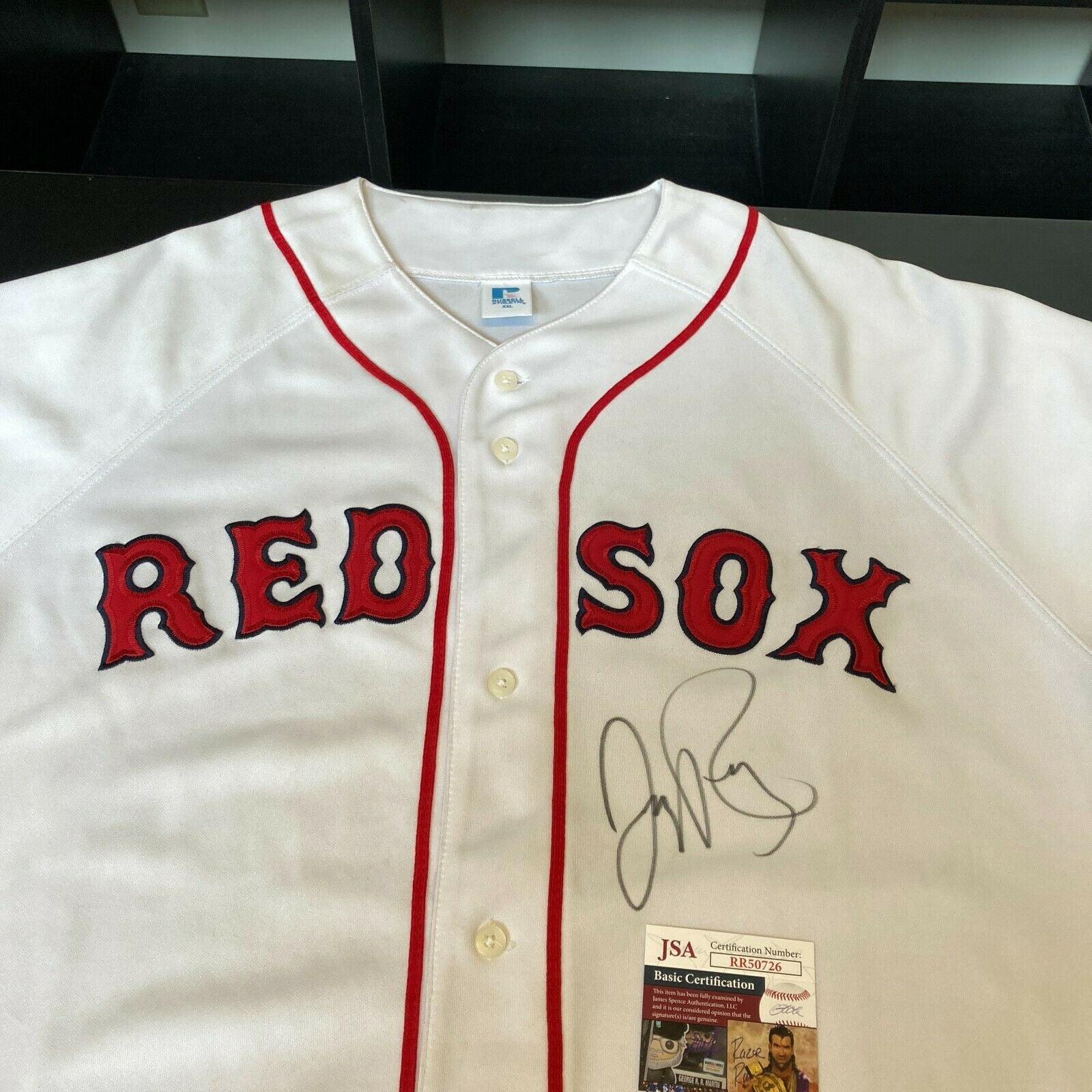 Jerry Remy Signed Authentic Boston Red Sox Jersey JSA COA Red Sox ...