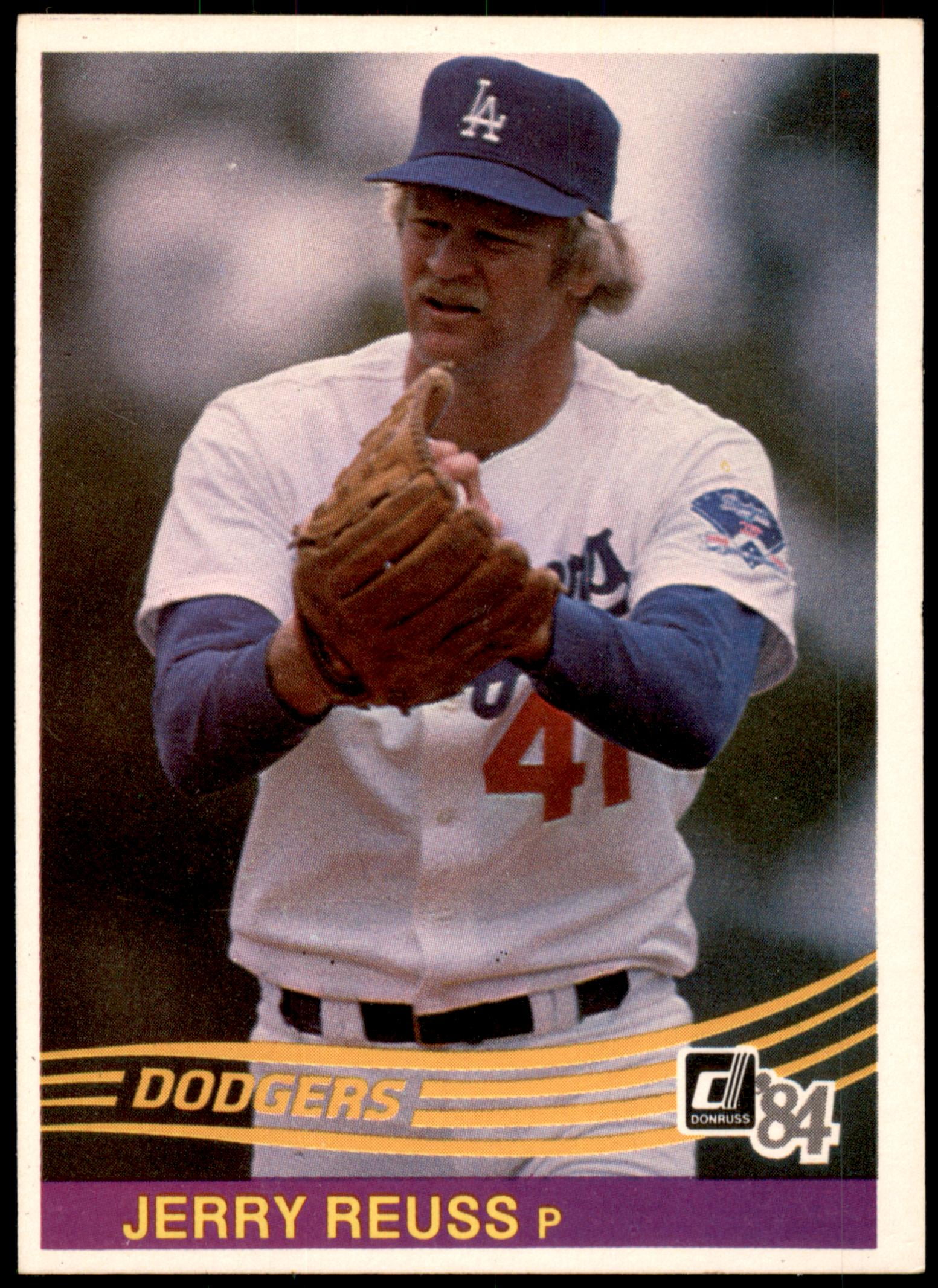 Jerry Reuss #418 1984 Donruss - Walmart.com